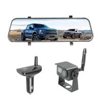 China 10 Inch Touch Screen 640*360 Wireless Rearview Camera 2 Channel for sale