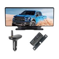 China 12 Inch Screen Digital Wireless Backup Camera Mirror With Dashcam for sale