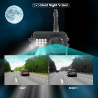 China 12V 150mA HD Backup Camera Monitor System 4 channels Max For Truck for sale