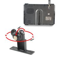 China 7 Inch Black Monitor car waterproof night vision camera With Red Lamp for sale