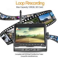 China HD 1080P Lens Mirror Dash Backup Cameras 7 Inch Color IPS Monitor for sale