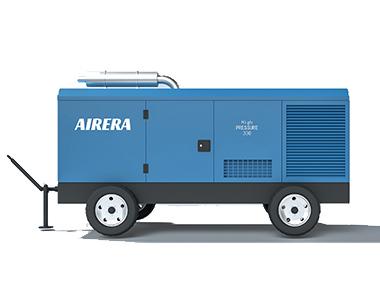 China 260hp-730hp Double Stage  Diesel Compressor Mobile Diesel Compressor for sale