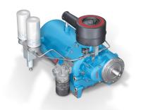 China 200 Bar NK Rotorcomp Airend Oil Cooled Air End In Compressor for sale
