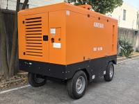 China 375CFM-780CFM at 300psi-500psi  Diesel engine Powered portable Air Compressor,screw compressor for sale