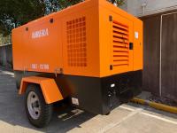 China 175-350CFM Portable Diesel Industrial Air Compressor  Diesel Air Compressor for sale