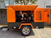 China 175-350CFM Portable Diesel Industrial Air Compressor  Diesel Air Compressor for sale
