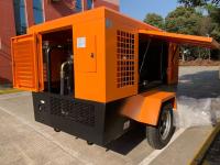 China 175-350CFM Portable Diesel Industrial Air Compressor  Diesel Air Compressor for sale