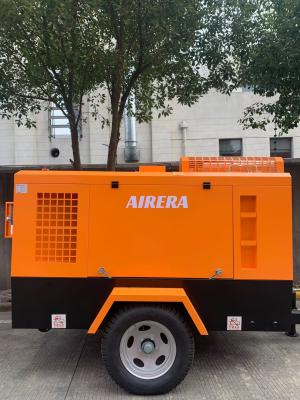 China CALT-11/10K,350cfm-450cfm  Diesel Industrial Mobile screw Air Compressor 10 Bar CE TUV for sale
