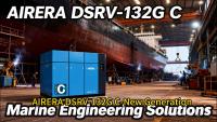China AIRERA DSRV-132G C 132kW Permanent Magnet Variable Speed Screw Air Compressor for sale