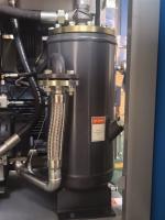 China 11KW Belt driven air-cooling oil inject screw compressor for sale