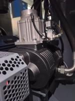 China 110KW Belt driven air-cooling oil inject screw compressor for sale