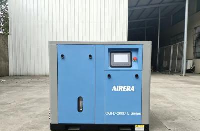 China 200KW Direct-driven Water Cooling Oil-free Rotary Screw Compressor for sale