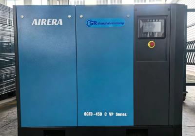 China 60HP VSD Direct-driven Air Cooling Oil-free Rotary Screw Compressor for sale