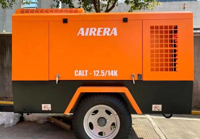 China CALT 12.5m³/min Flow, 14bar Pressure, Original Power Diesel Portable Compressor for sale