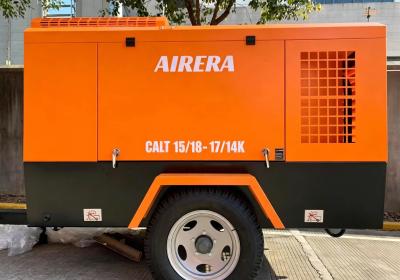 China CALT 15-17m³/min Flow, 14-18bar Pressure, All-terrain Move, 24h Stable Running Diesel Portable Compressor for sale