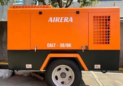 China CALT 30m³/min Flow, 8bar Pressure, All-terrain Move, 24h Stable Running Diesel Portable Compressor for sale