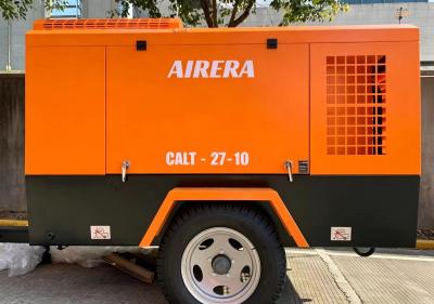 China CALT 27m³/min Flow, 10bar Pressure, All-terrain Move, 24h Stable Running Diesel Portable Compressor for sale