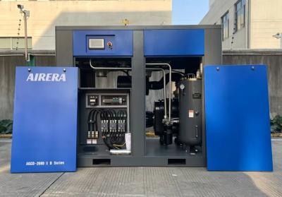 China 200 kW Oil-Lubricated Two-Stage Screw Air Compressor: Intelligent Control, Low Noise, Low Fuel Consumption, Industrial Grade for sale