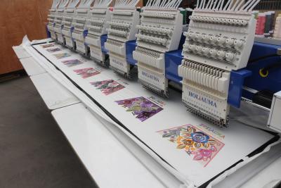 China Best DAHAO A18 system 8 head computer industrial embroidery machine better than fortune embroidery machine for cap flat for sale