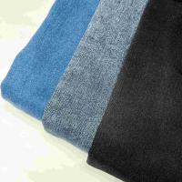 China TianSL Super Stretch Cotton Blend Brushed Denim Fabric 12 Oz For Jeans for sale