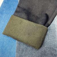 China TianSL Super Stretch Cotton Blend Brushed Denim Fabric 12 Oz For Jeans for sale
