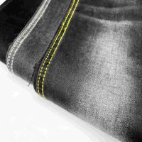 China 13 Oz Woven Brushed Grey Stretch Denim Fabric ​Supper Stretch for sale