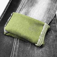 China Women Cotton Brushed Denim Fabric For Skinny Blue Jeans 13oz for sale