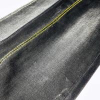 China Brushed Cotton Brushed Bull Denim Cotton Jean Fabric Polyester Viscose Spandex for sale