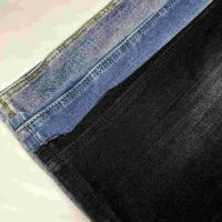China 13 oz Fiber Brushed Denim Fabric For Jeans Making T400 for sale