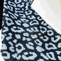 China TianSL Stretch Leopard Animal Printed Denim Fabric Yarn Dyed for sale