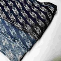 China High End Tweed Jacquard Denim Sewing Fabric Textile 180cm for sale