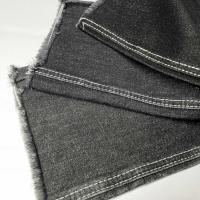 China Sulfur Raw Black Twill Denim Textile 12 oz 170cm for sale
