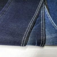 China Custom 8s Soft Cotton Lightweight Denim Fabric Double Core Yarn 180 cm for sale