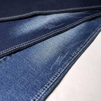 China Custom 8s Soft Cotton Lightweight Denim Fabric Double Core Yarn 180 cm for sale