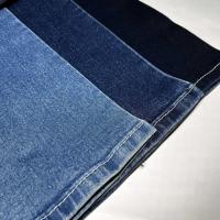 China TR Blue Twill Denim Fabric 10.6 Oz Super Soft Yarn for sale