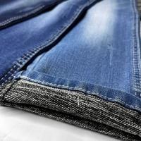 China Soft Fake Denim Look Knit Fabric Jersey Heavy Weight 13 oz for sale