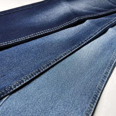 China OEM Heavy Weight Fake Knitted Denim Fabric Indigo Black for sale
