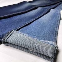China OEM ODM Fake Knitted Denim Fabric Indigo Black 180cm Heavyweight for sale