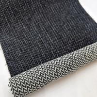 China Fashion Design Dark Blue Jacquard Denim Fabric For Garment Artwork 9.8 oz for sale