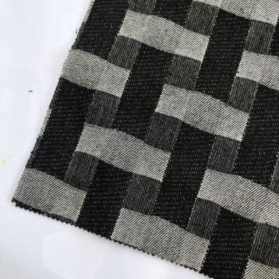 China 9.5 Oz Mid Weight Jacquard Denim Fabric With Lovely Traditional Pattern for sale