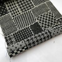 China Stunning Patchwork Jacquard Cloth Material Woven Denim Fabric 9.5 Oz for sale