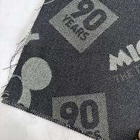 China OEM Denim Cotton Jacquard Fabric Material For Jackets Dress for sale