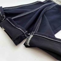 China 300G Stretch Fadeless Knit Indigo Denim Fabric Width 200Cm for sale