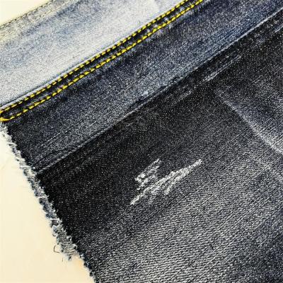 China Fine Yarn 12.1oz Cotton Denim Fabric Big Elastic Lycra Skin Care for sale