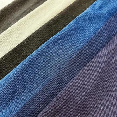 China Mixed Knitted Denim Fabric 220gsm C T Spandex High Fastness cotton Twill 3 1 for sale