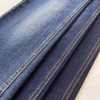 China 12.8oz Heavy Weight Twill Denim Fabric TC Indigo Cotton Polyester Spandex for sale