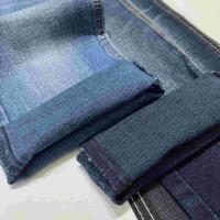 China Good Elastic Crosshatch Slub Denim Fabric 10.6 Oz Before Washing for sale