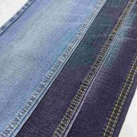 China 9.0 Oz Elastic Denim Jeans Fabric 72'' Width Combed yarn for sale