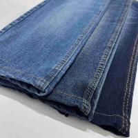 China Vogue Stretch Denim Fabric Crosshatch Rigid Soft Hand Feeling for sale