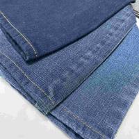 China Dark Indigo Cotton Raw Material Slub Denim Fabric Shrink Resistant for sale